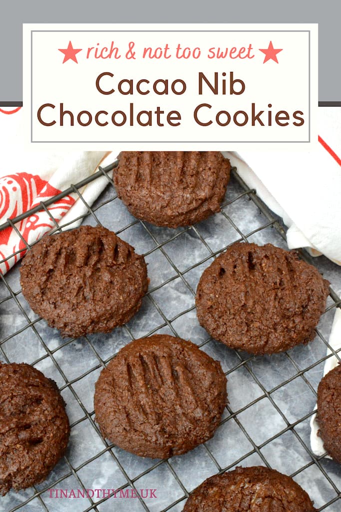 Cacao Nib Chocolate Cookies And A Woodland Walk | Tin and Thyme