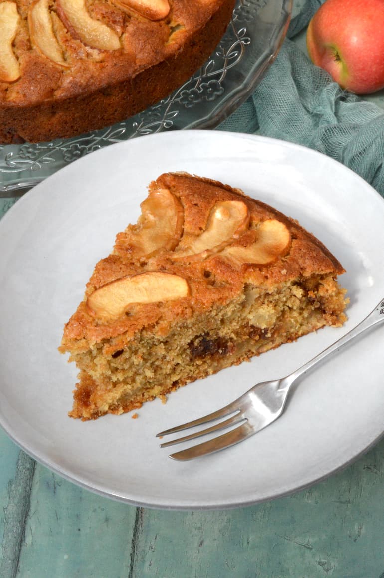 Dorset Apple Cake with Caramel Chocolate | Tin and Thyme