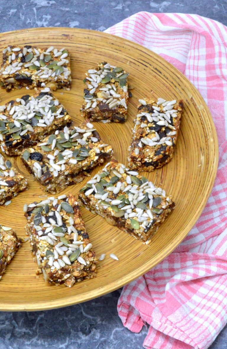 Healthy Energy Bars: Dairy And Refined Sugar Free | Tin and Thyme