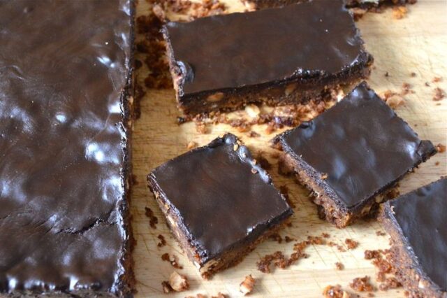 Cinnamon Coconut Chocolate Crunch: A Traybake with Attitude | Tin and Thyme