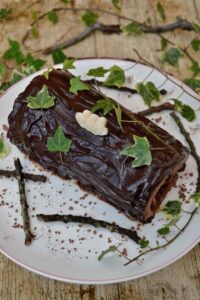 Chocolate Log + 10 Favourite Chocolate Recipes | Tin and Thyme