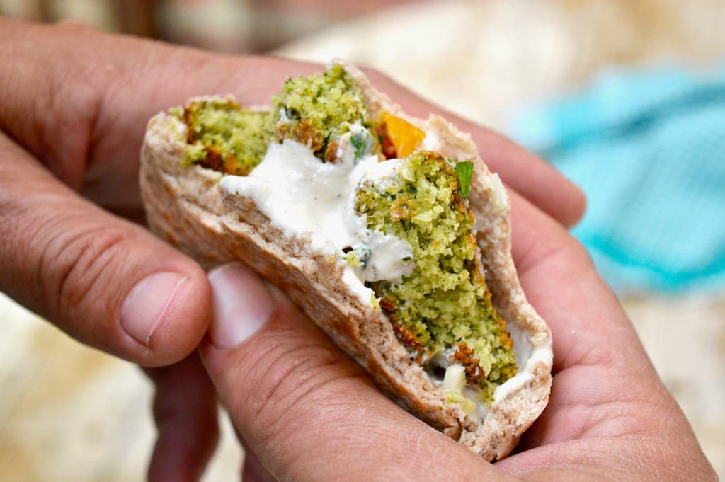 Homemade Falafel With British Grown Fava Beans | Tin and Thyme