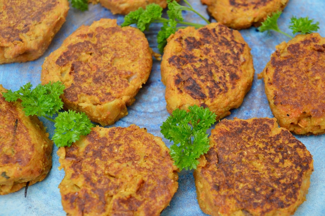 Vegetable Fritters From Leftover Cooked Vegetables | Tin and Thyme