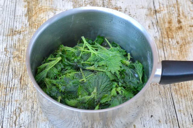 Nettle Cakes with Lemon and White Chocolate | Tin and Thyme