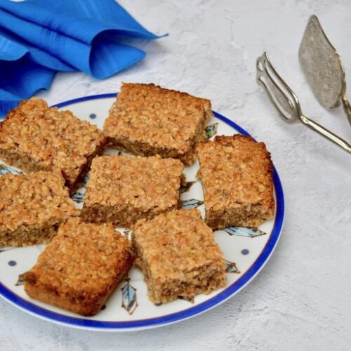 Jammy Flapjacks: Only Three Ingredients | Tin and Thyme