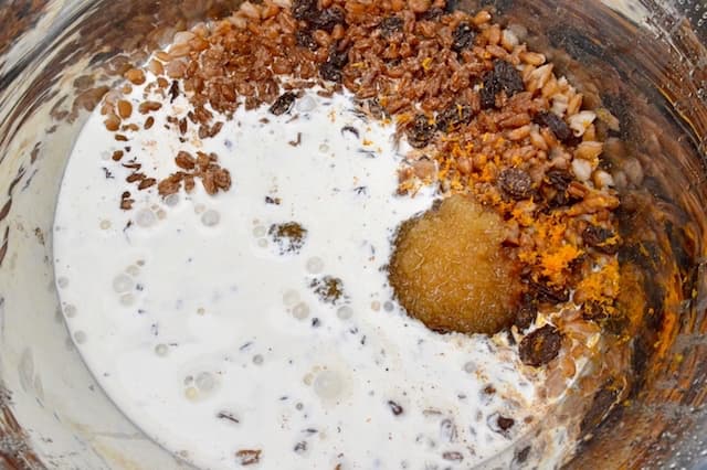 Frumenty: a Breakfast Wholegrain Wheat Porridge | Tin and Thyme