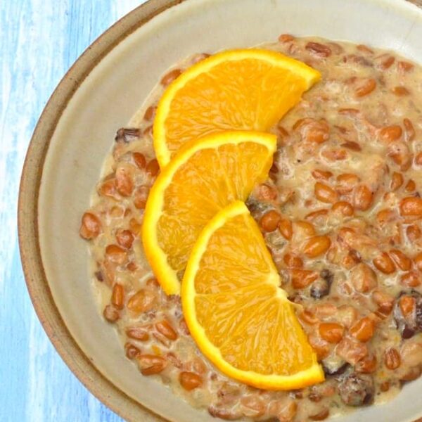 Frumenty: a Breakfast Wholegrain Wheat Porridge | Tin and Thyme