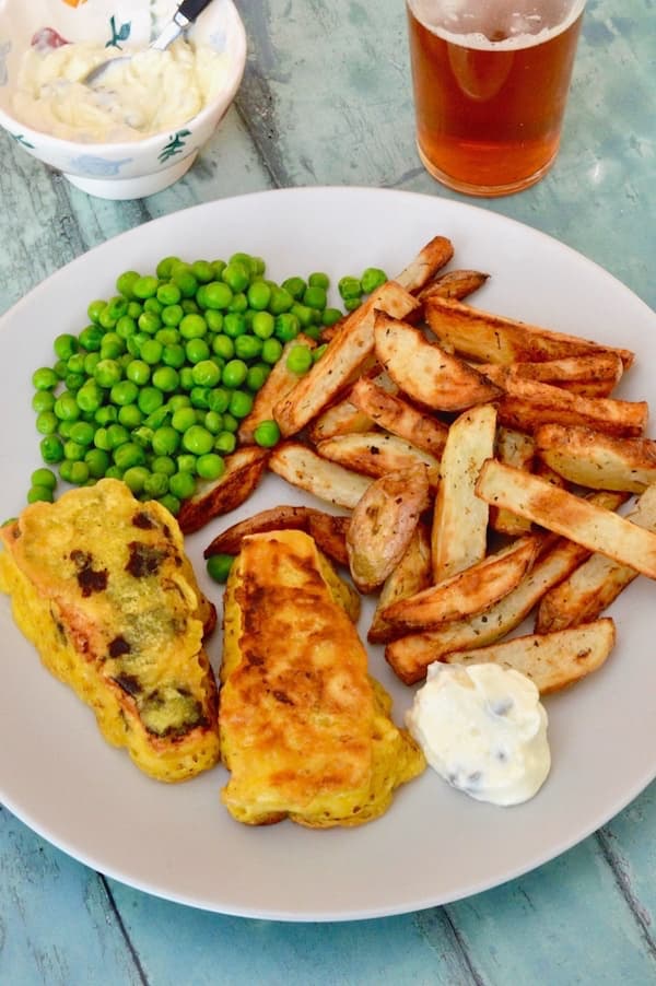 Beer Battered Tofish or Vegan 'Fish' | Tin and Thyme