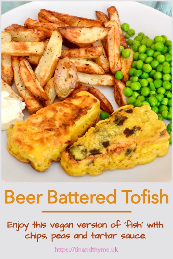 Beer Battered Tofish or Vegan 'Fish' | Tin and Thyme