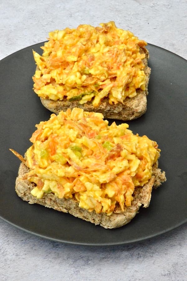 Carrot and Cheese Sandwich Filling | Tin and Thyme