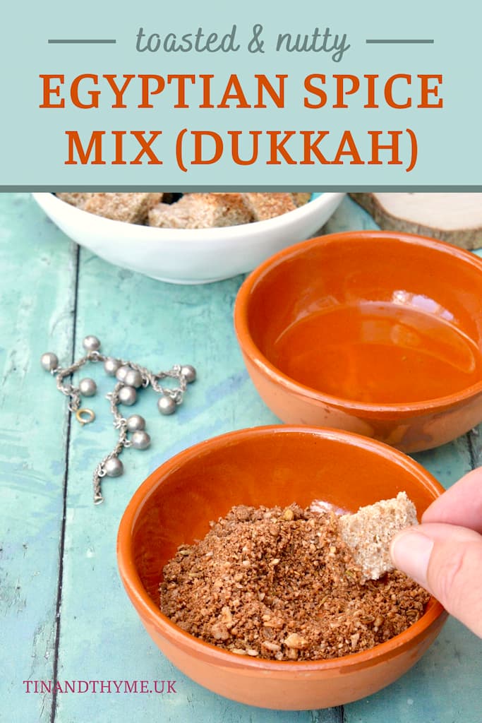 Dukkah: An Egyptian Toasted Nutty Spice Mix | Tin and Thyme