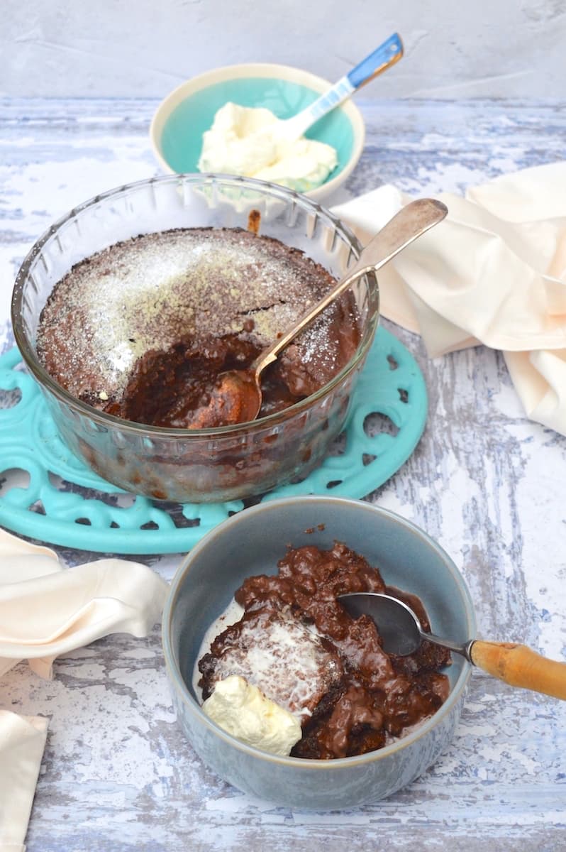 Self-Saucing Chocolate Pudding: It's The Best | Tin and Thyme