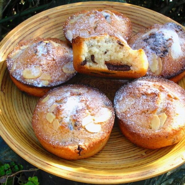 Cinnamon Chocolate Chip Friands | Tin and Thyme