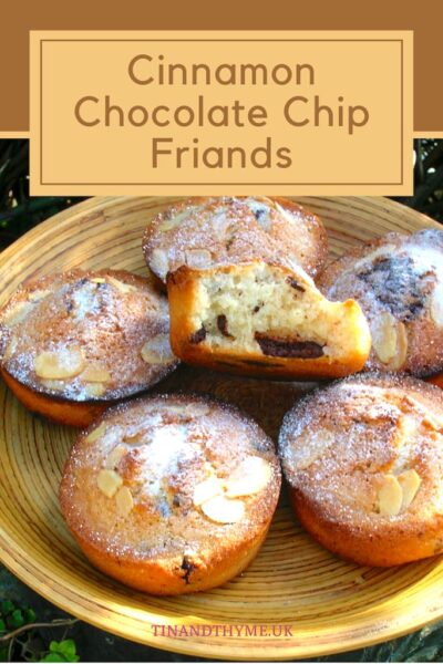 Cinnamon Chocolate Chip Friands | Tin and Thyme
