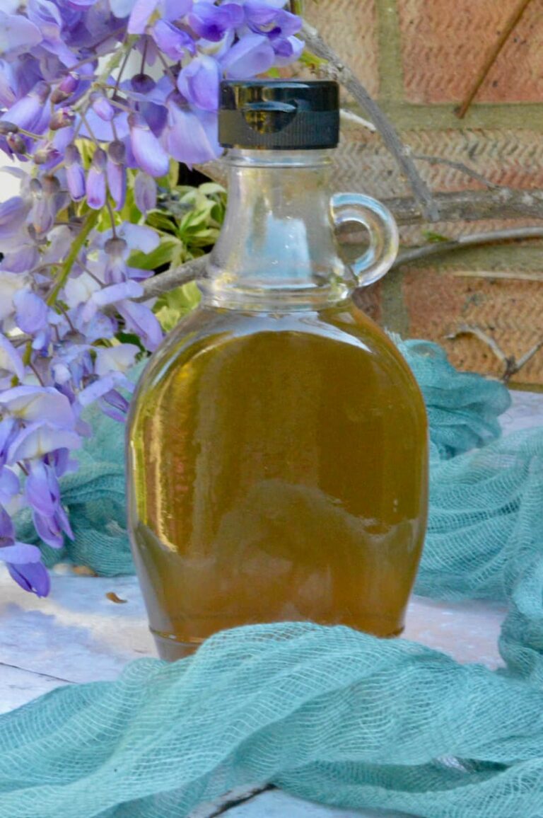 Wisteria Syrup: A Fragrant Floral Taste Of Spring | Tin and Thyme