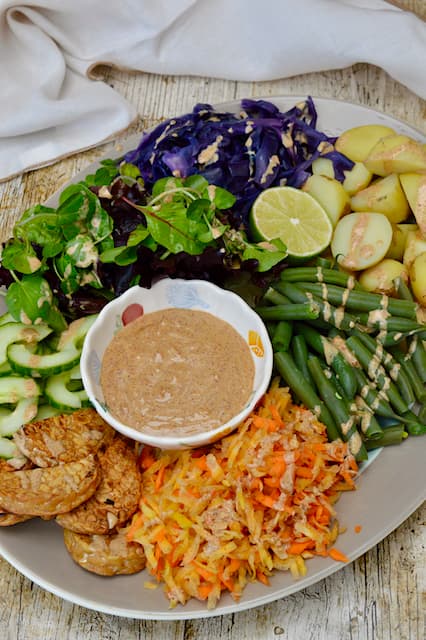 Gado Gado: Indonesian Vegetable Salad | Tin and Thyme