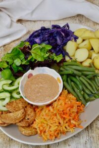 Gado Gado: Indonesian Vegetable Salad | Tin and Thyme