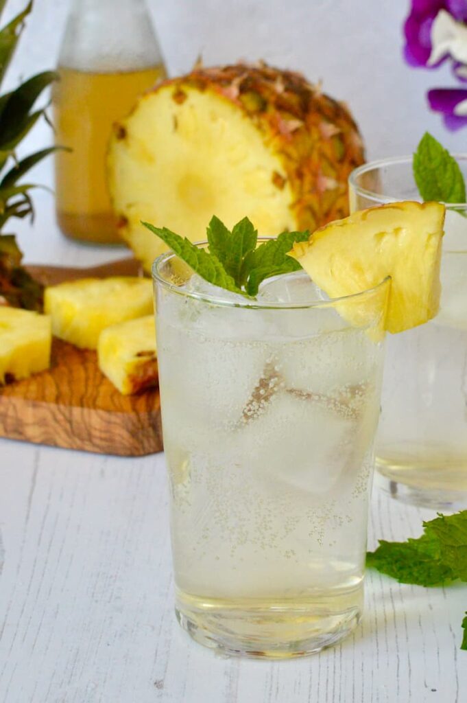 Pineapple Shrub: Waste Not Skin And Core | Tin and Thyme