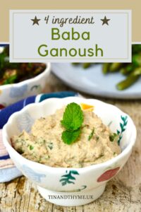 Baba Ganoush: Air Fryer, Oven Or Grill | Tin and Thyme