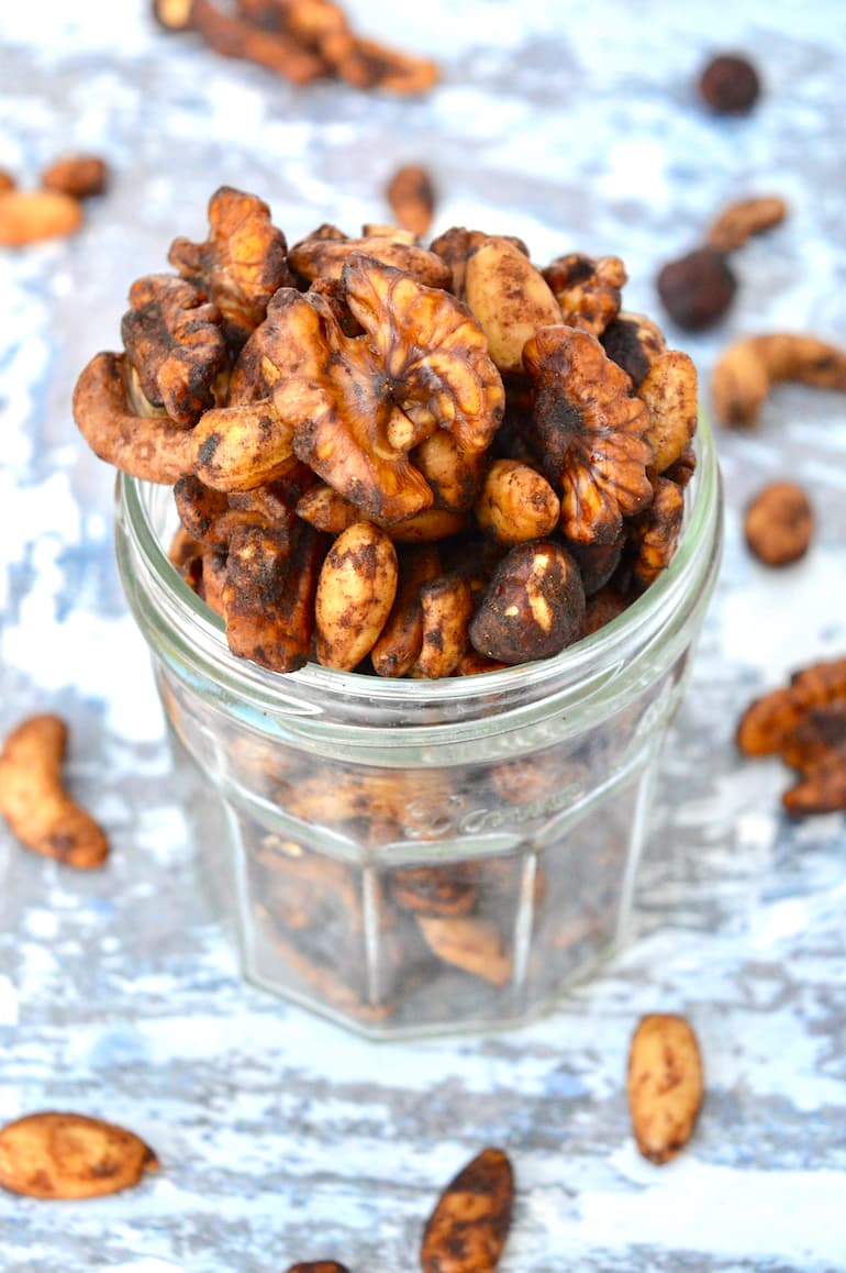 Healthy Roasted Nuts: Sweetly Spiced (No Sugar) | Tin and Thyme