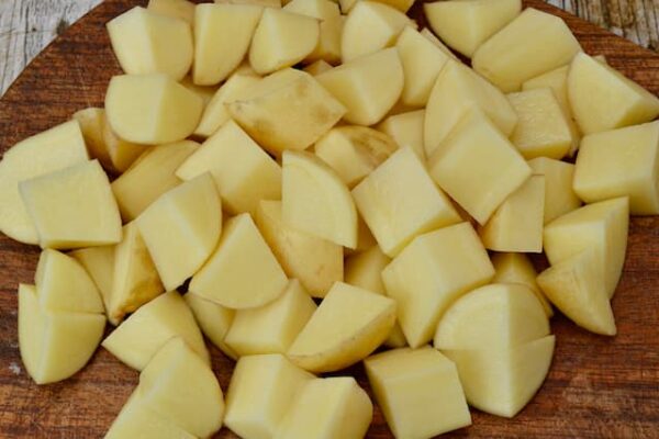 Vegetable Frittata: Potato, Courgette, Red Pepper | Tin and Thyme