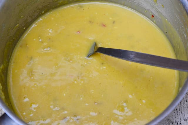 Leftover Mashed Potato Omelette | Tin and Thyme