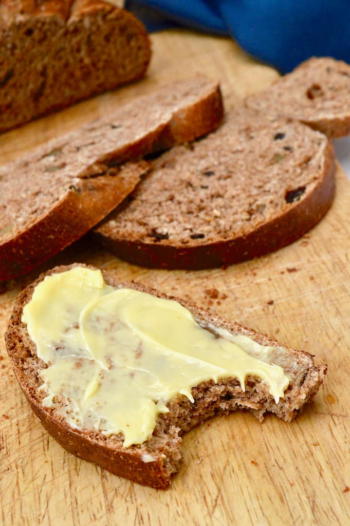 Fruit Loaf With Prunes, Walnuts And Honey | Tin and Thyme