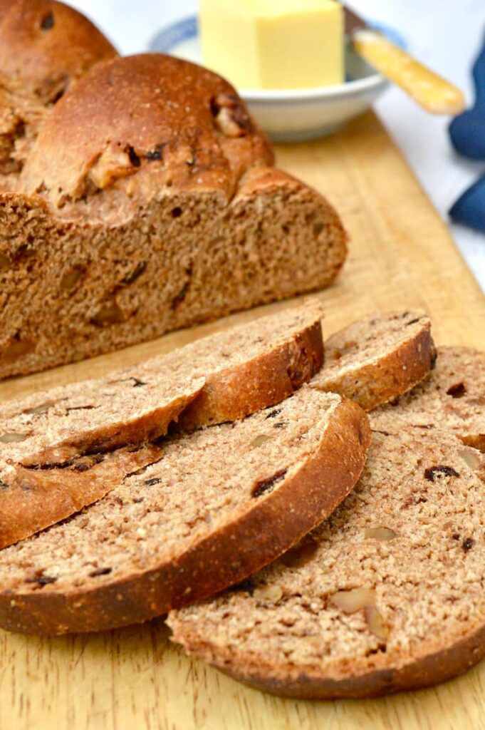 Fruit Loaf With Prunes, Walnuts And Honey | Tin and Thyme