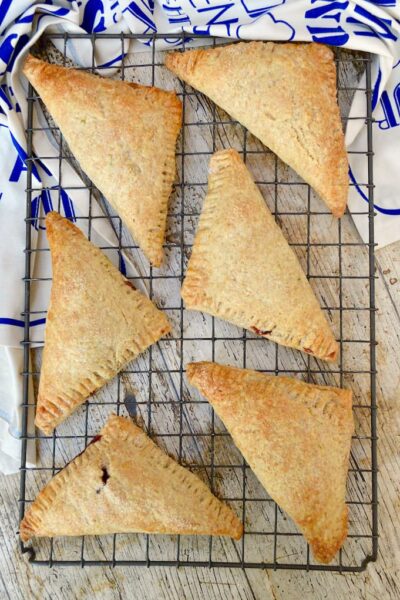 Jam Turnovers: Cream Cheese And Flaky Pastry | Tin and Thyme