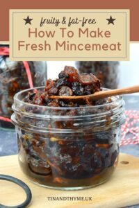 How To Make Mincemeat: Fat Free | Tin and Thyme