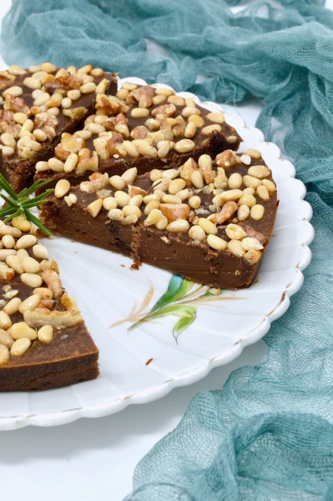 Italian Chestnut Cake: Castagnaccio | Tin and Thyme