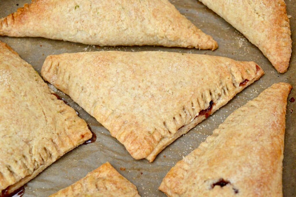 Jam Turnovers: Cream Cheese And Flaky Pastry | Tin and Thyme
