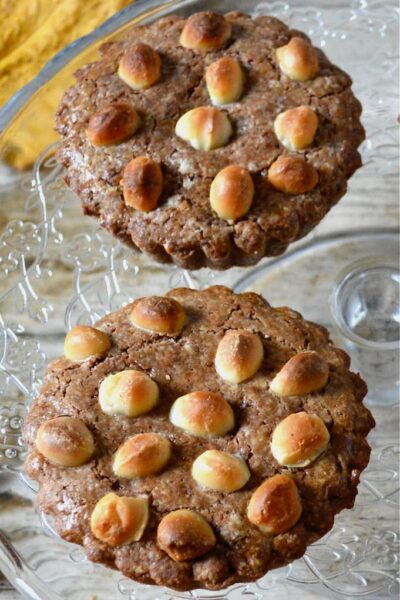 Giant Chocolate Macadamia Nut Cookies | Tin and Thyme