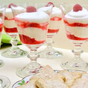 Raspberry Syllabub | Tin and Thyme