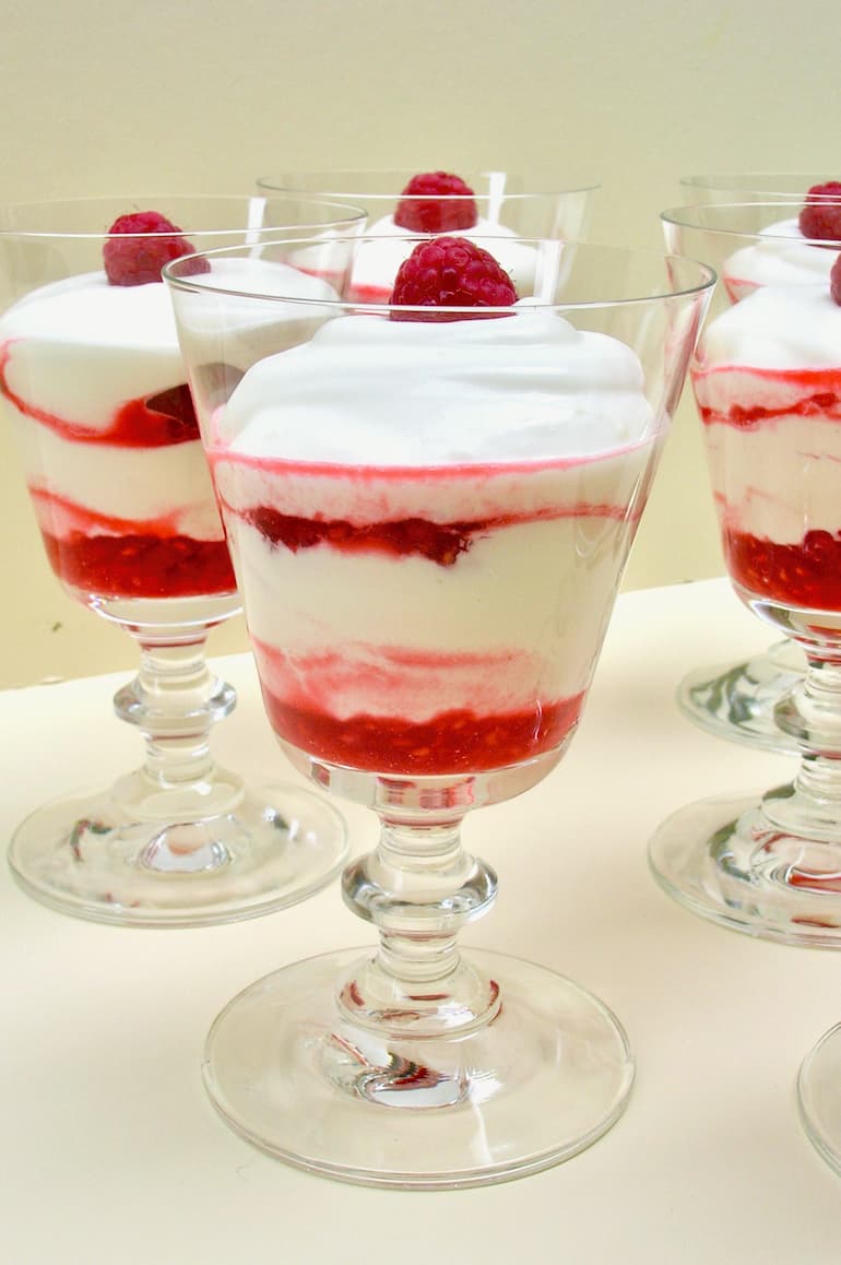 Raspberry Syllabub | Tin and Thyme