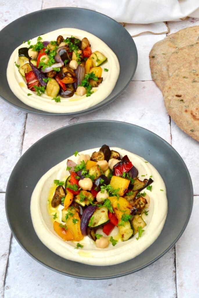 Roasted Mediterranean Vegetables: Air Fryer Or Oven | Tin and Thyme