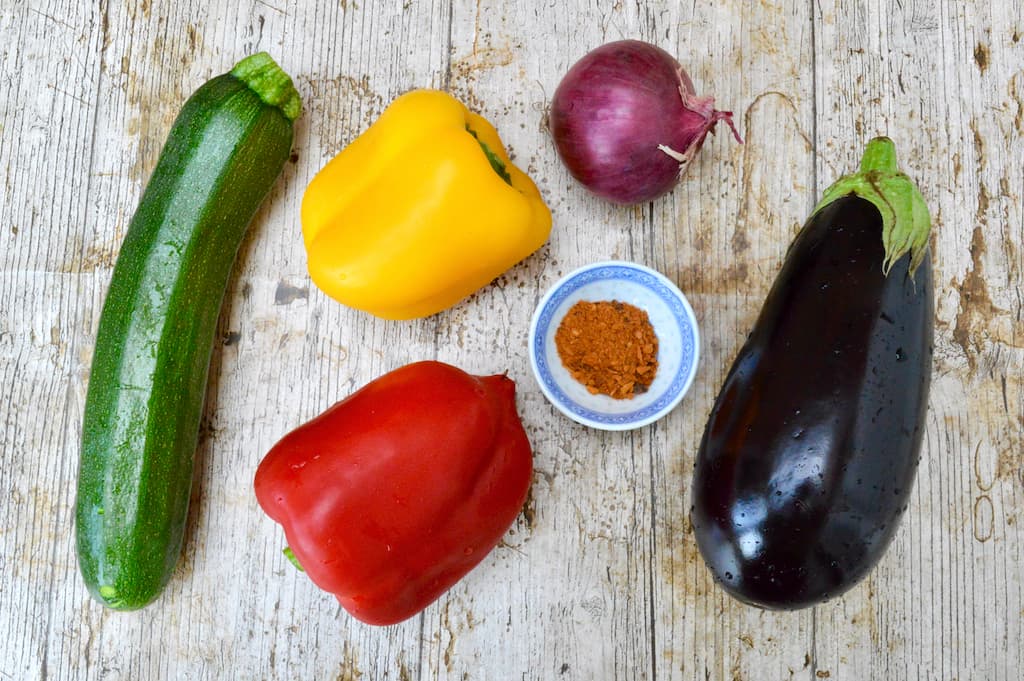 Roasted Mediterranean Vegetables: Air Fryer Or Oven | Tin and Thyme