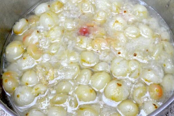 Gooseberry Jam With Optional Elderflower | Tin and Thyme