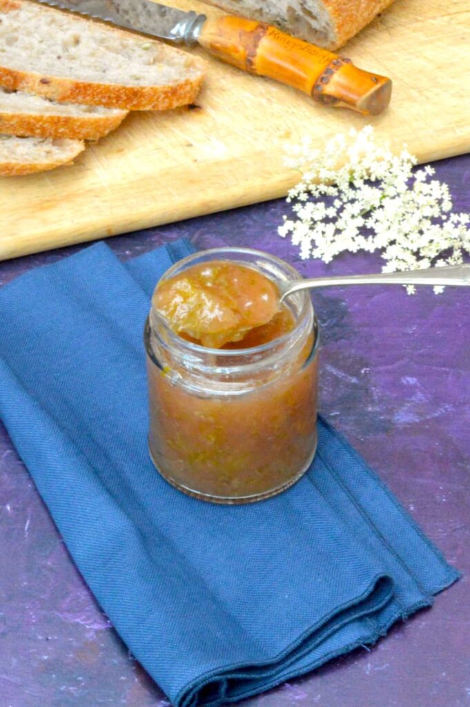 Gooseberry Jam With Optional Elderflower | Tin and Thyme