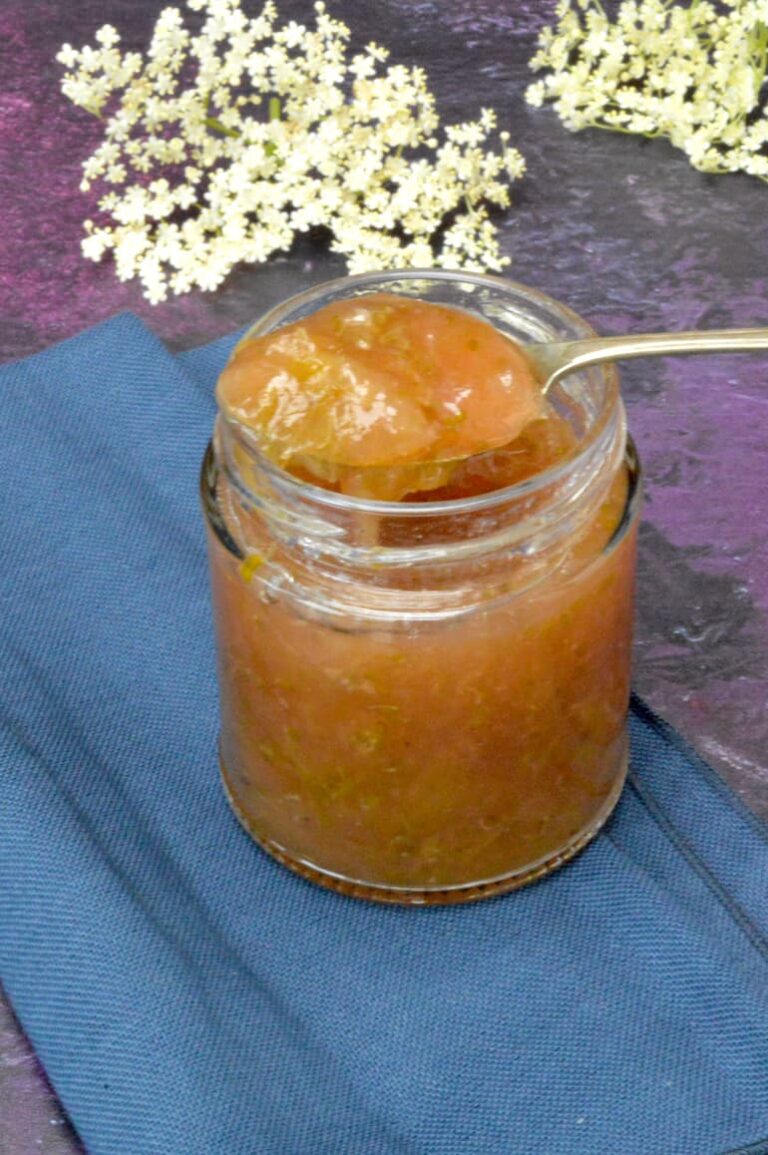 Gooseberry Jam With Optional Elderflower | Tin and Thyme