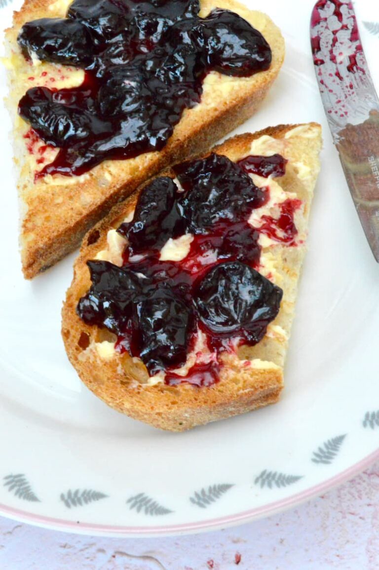 Cherry Jam: Only 3 Ingredients | Tin and Thyme