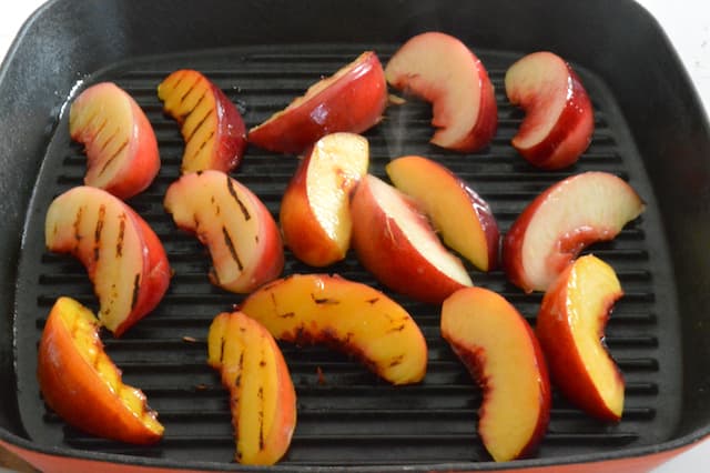 Nectarine Salad With Mozzarella And Tomatoes | Tin and Thyme