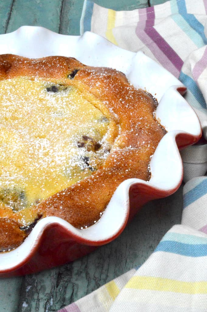 How to Make Clafoutis with Grapes or Cherries | Tin and Thyme