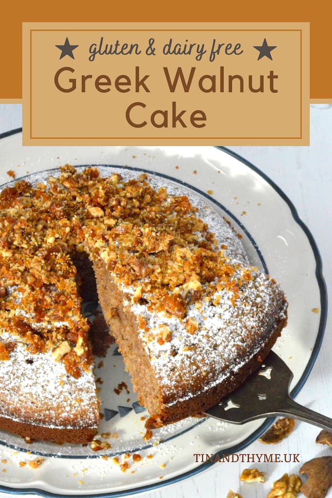 Walnut Cake: Gluten-Free And Dairy-Free | Tin and Thyme