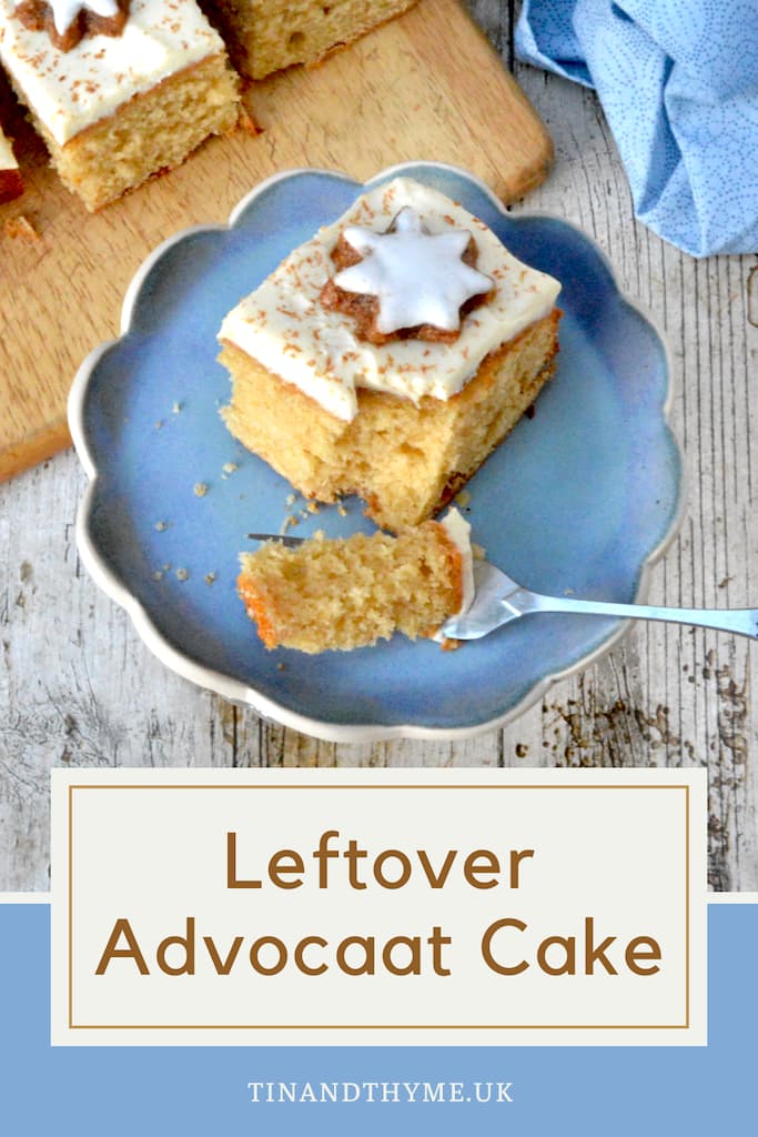 Leftover Advocaat Cake | Tin and Thyme