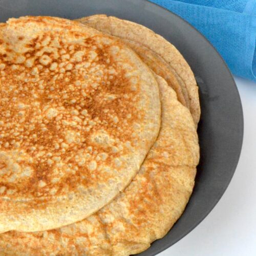 Finnish Rustic Rye Pancakes