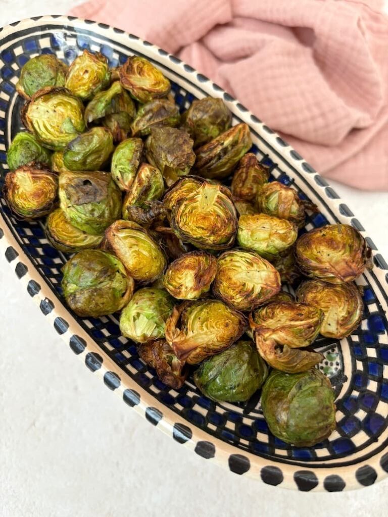 Air Fryer Brussels Sprouts: Quick And Easy | Tin and Thyme