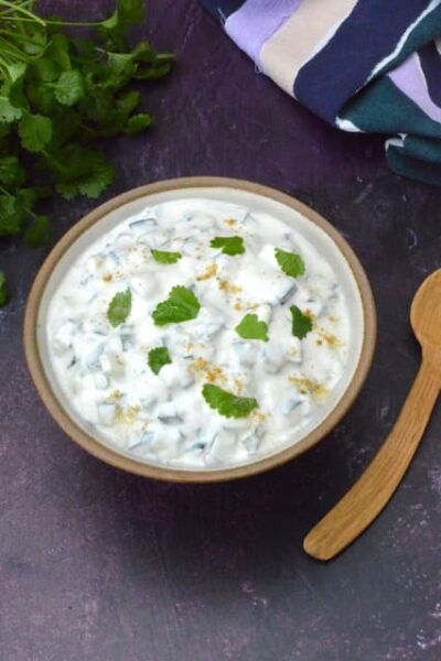 Simple Raita Recipe: Cooling And Refreshing | Tin and Thyme