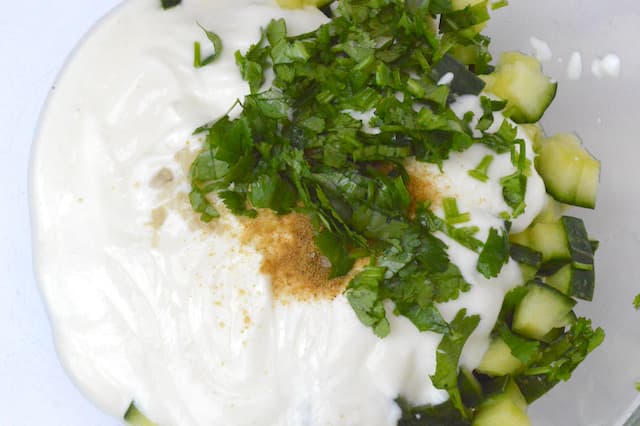 Simple Raita Recipe: Cooling And Refreshing | Tin and Thyme