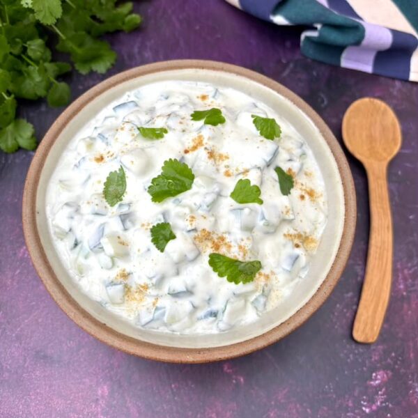Simple Raita Recipe: Cooling And Refreshing | Tin and Thyme